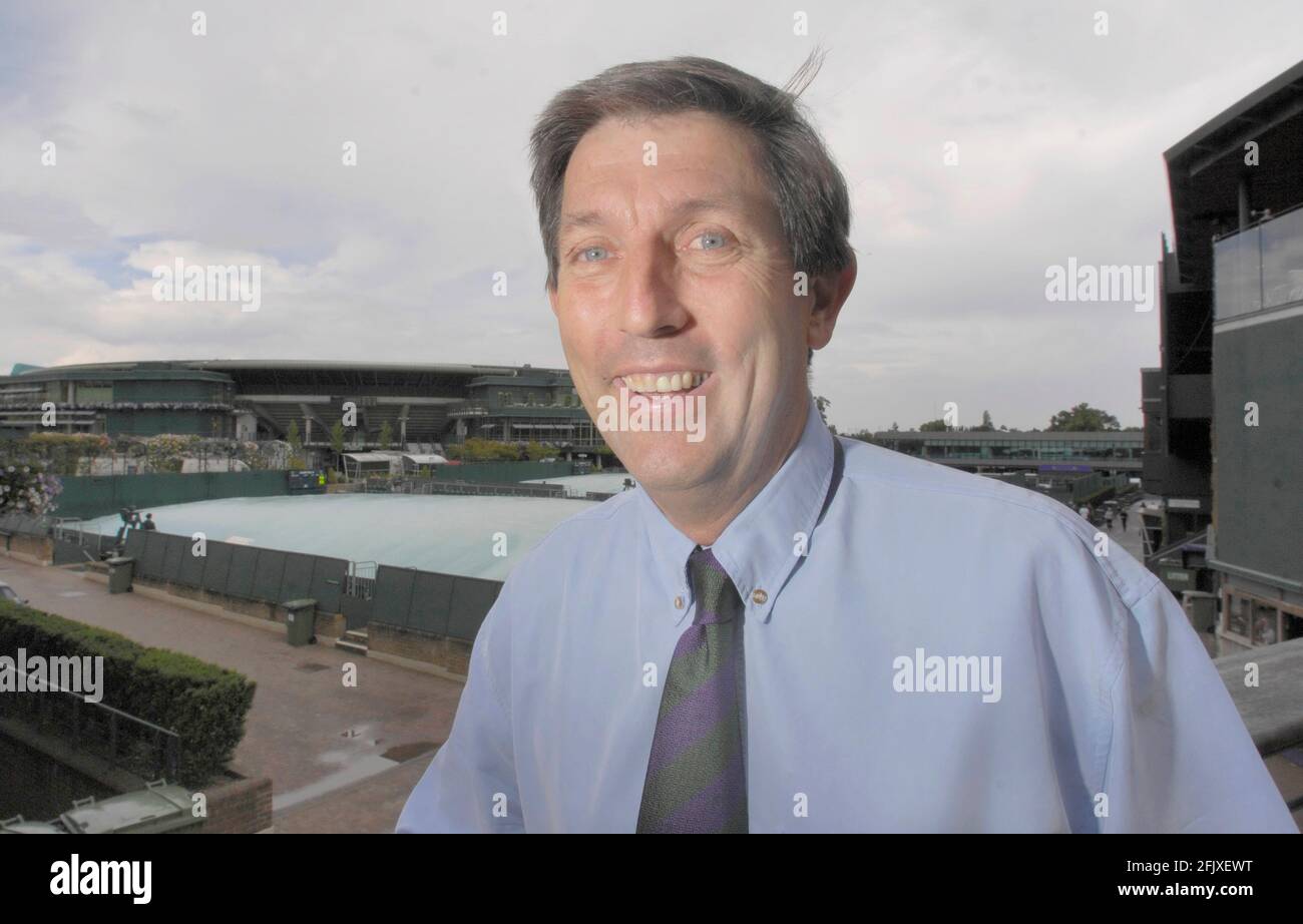 ANDREW JARRETT WIMBLEDON REFEREE 23/6/07. PICTURE DAVID ASHDOWNANDREW ...