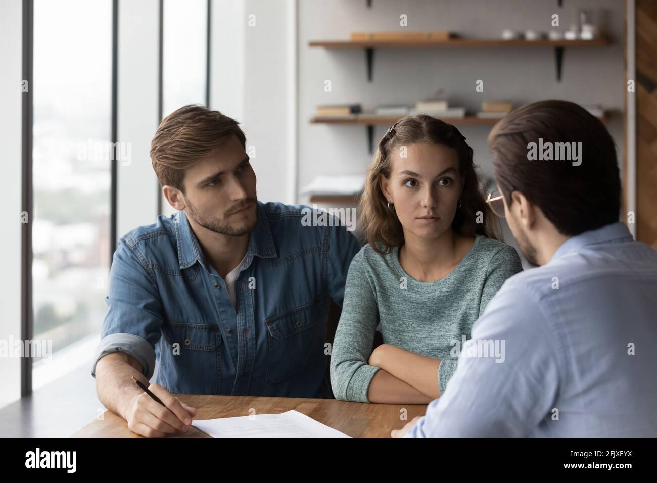 Unhappy customer bank hi-res stock photography and images - Alamy