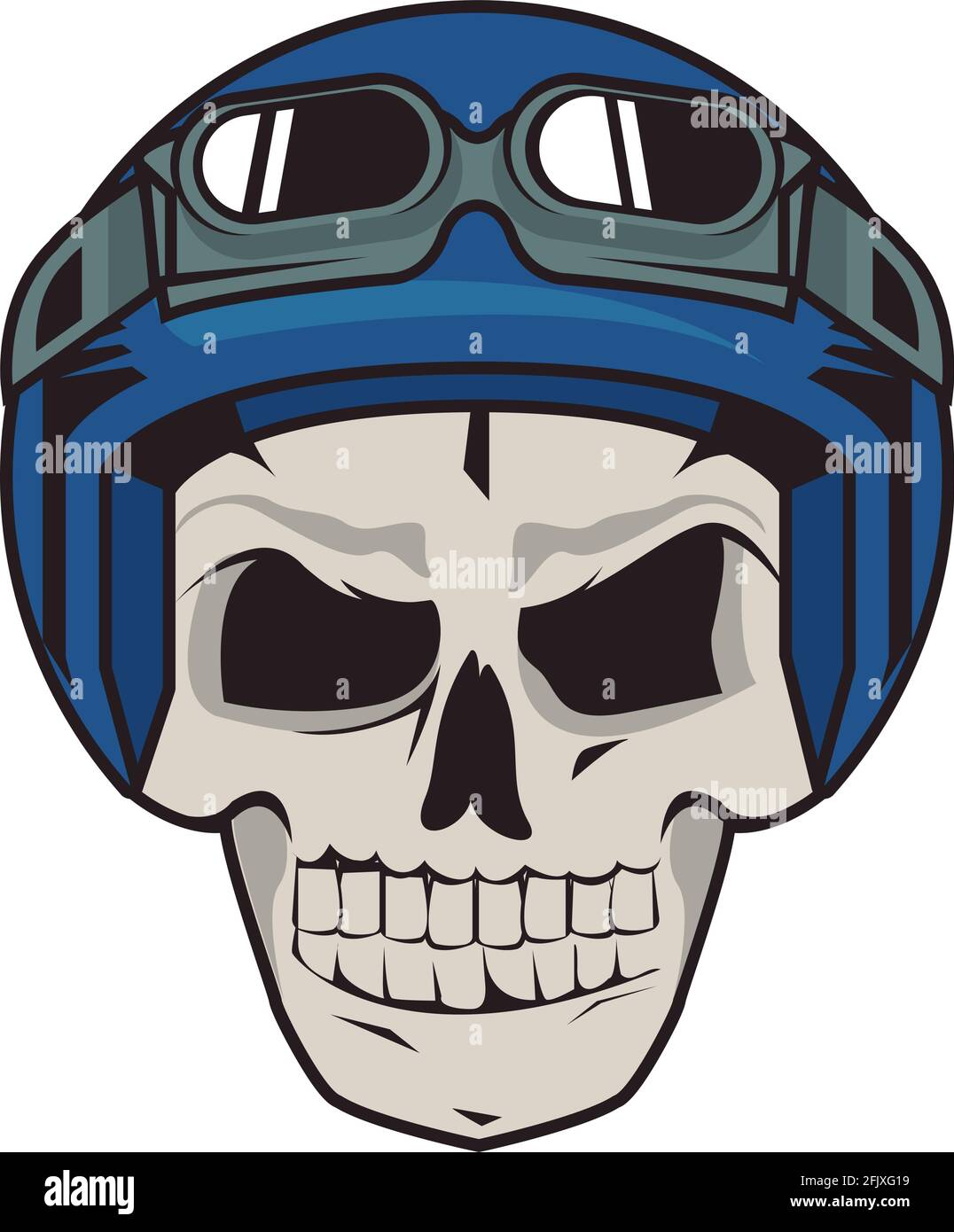 Motorcycle goggles cap Stock Vector Images - Alamy