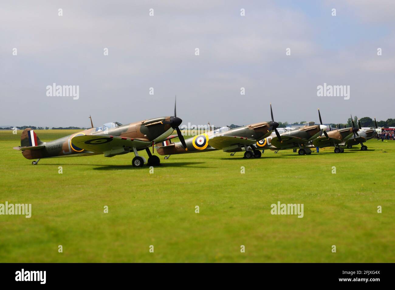 Flying Legends Airshow, Duxford Stock Photo - Alamy