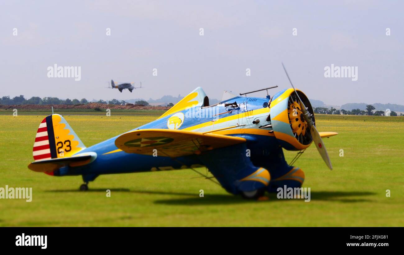 Flying Legends Airshow, Duxford Stock Photo - Alamy