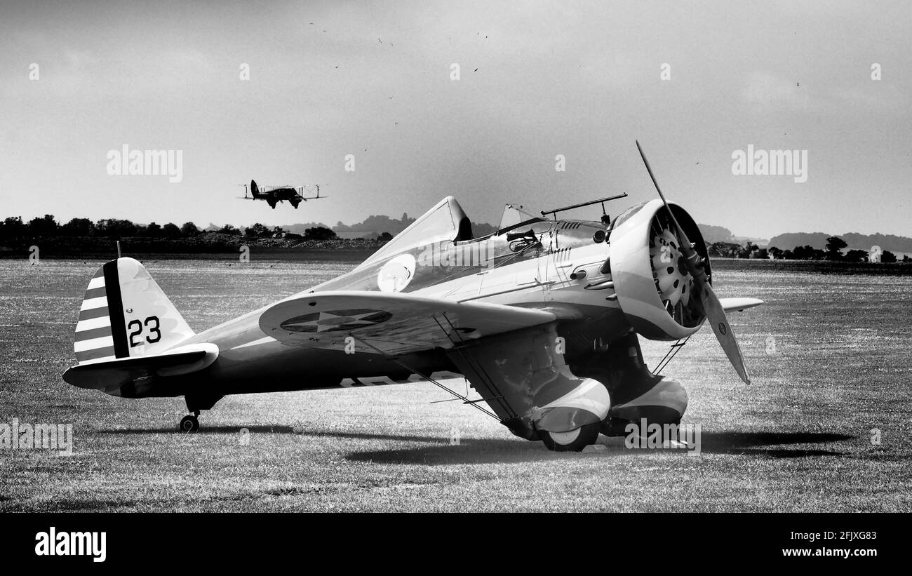 Flying Legends Airshow, Duxford Stock Photo - Alamy
