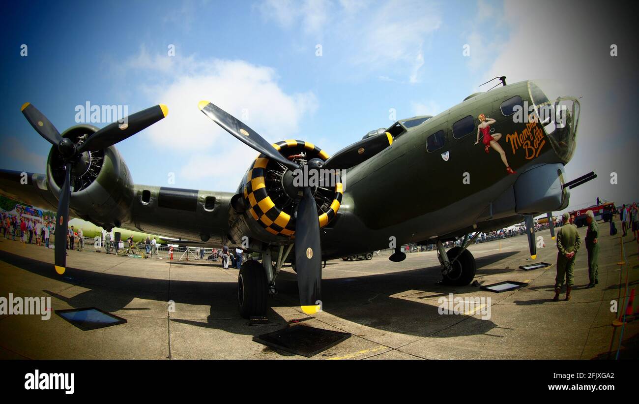 Flying Legends Airshow, Duxford Stock Photo - Alamy