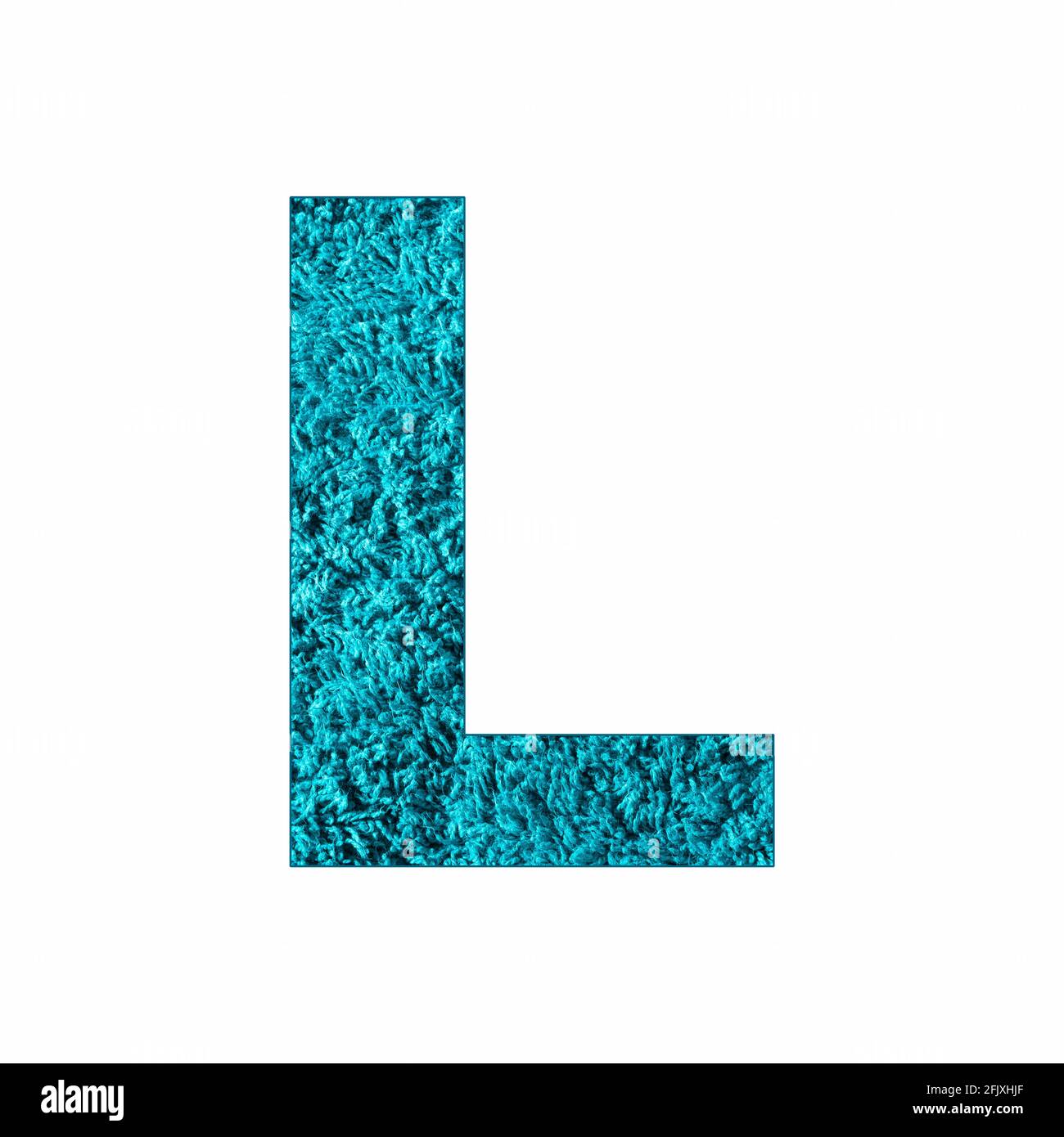 Soft blue letter l hi-res stock photography and images - Alamy