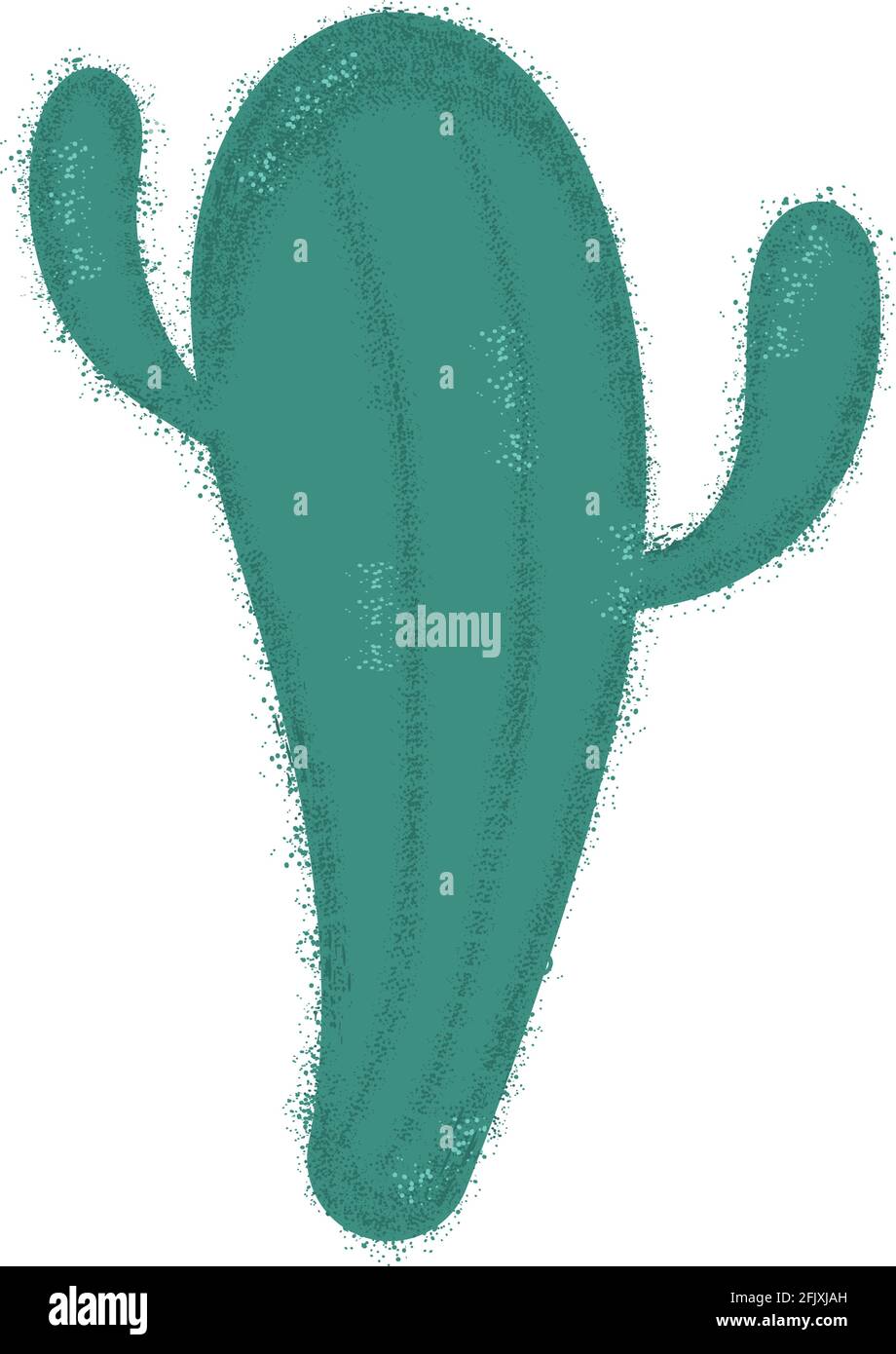 Sketch of a mexican cactus - Vector illustration Stock Vector Image ...