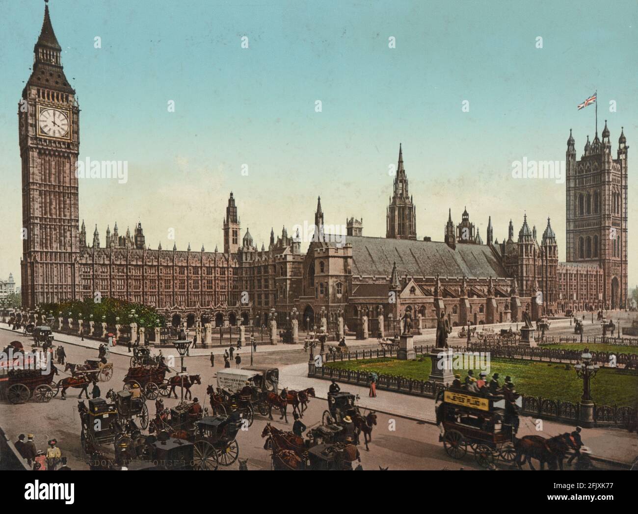 Victorian big ben circa 1890 1900 hi-res stock photography and images ...