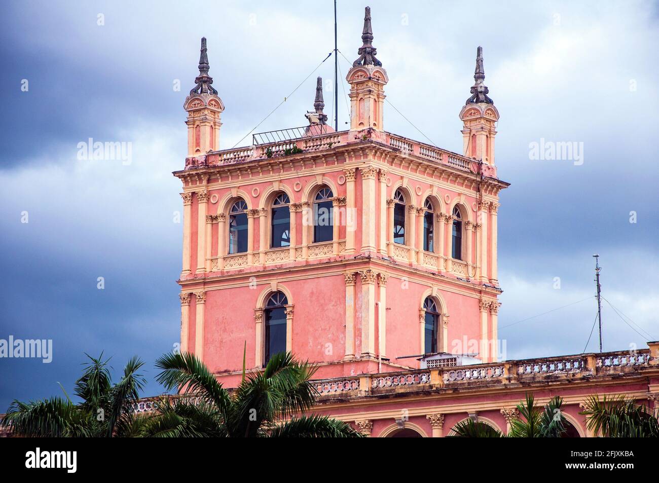 Palacio de López (Government Palace). Asuncion, Paraguay Stock Photo ...