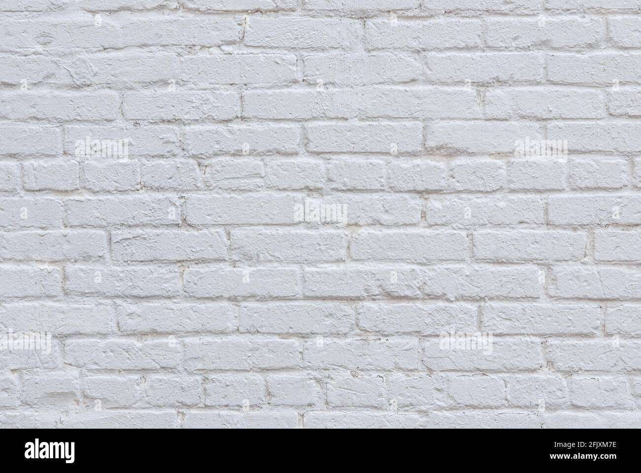 White brick loft wall background Stock Photo - Alamy