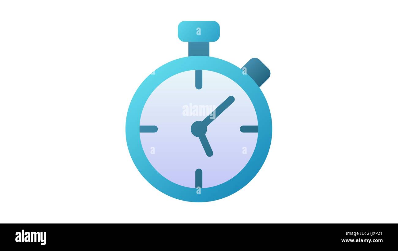 stop watch timer countdown single isolated icon with single isolated ...
