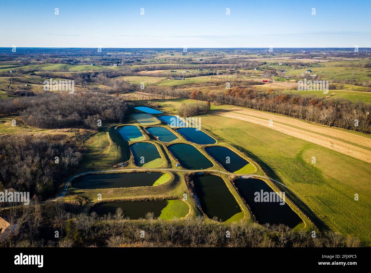 Aerobic Sewage Lagoon