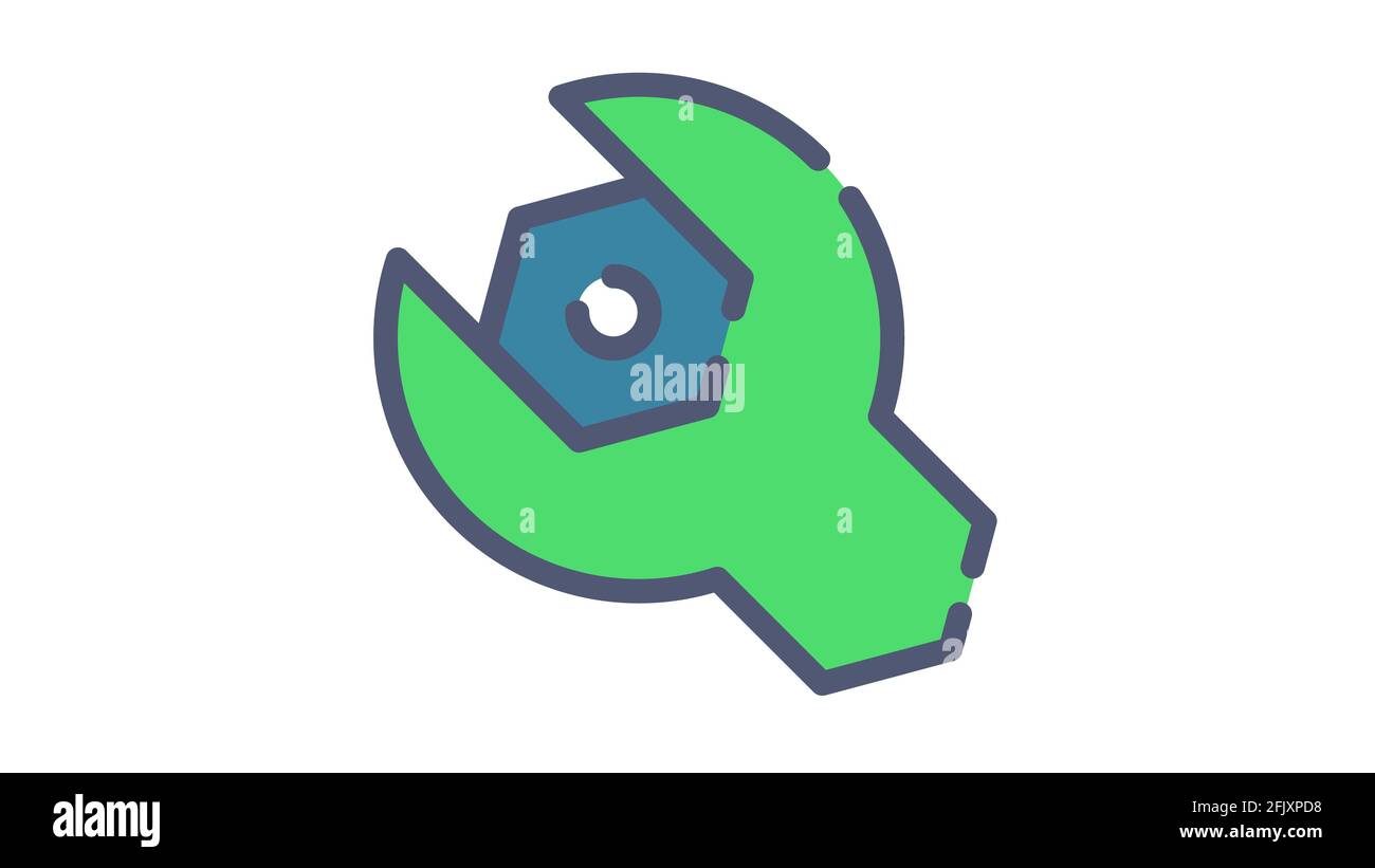 gear setting configuration single isolated icon with single isolated ...