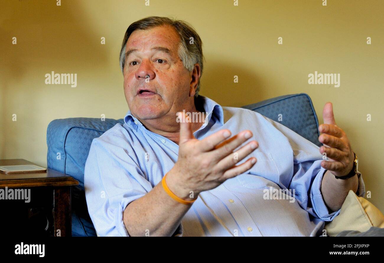 Sir Michael Ronald Stoute at his Newmarket Stables .1/9/2011. PICTURE ...