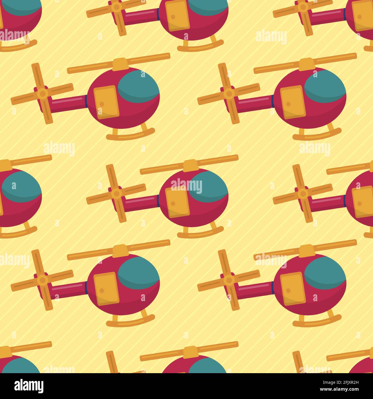 helicopter vehicle seamless pattern vector illustration Stock Vector ...