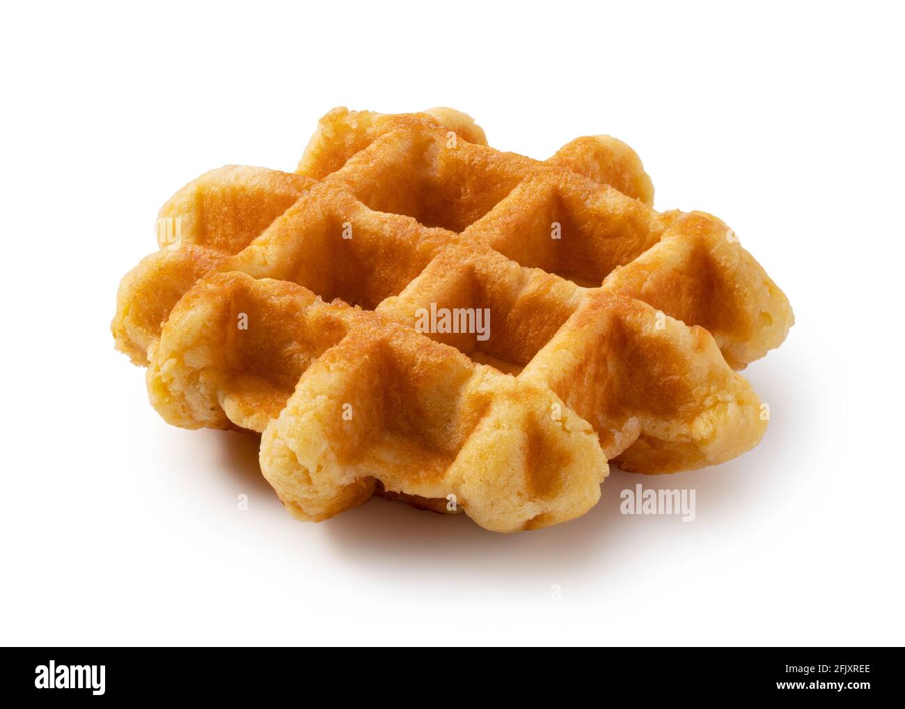 Traditional belgian homemade waffles Cut Out Stock Images & Pictures ...