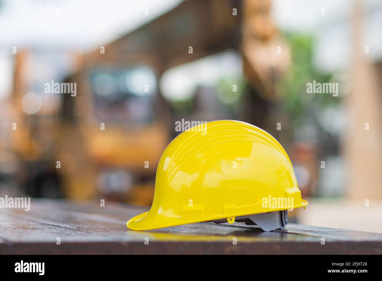 Yellow helmet safety , Hard hat equipment protection worker Engineer ...
