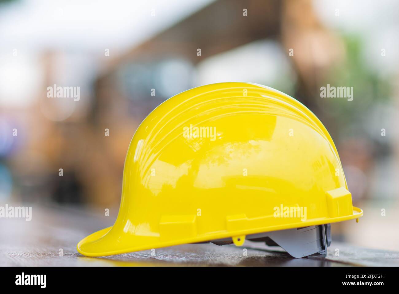 Yellow helmet safety , Hard hat equipment protection worker Engineer ...