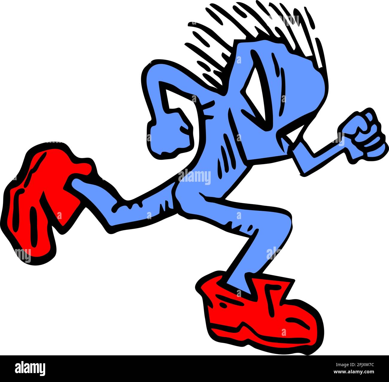 Athletic shoe drawing Stock Vector Images - Alamy