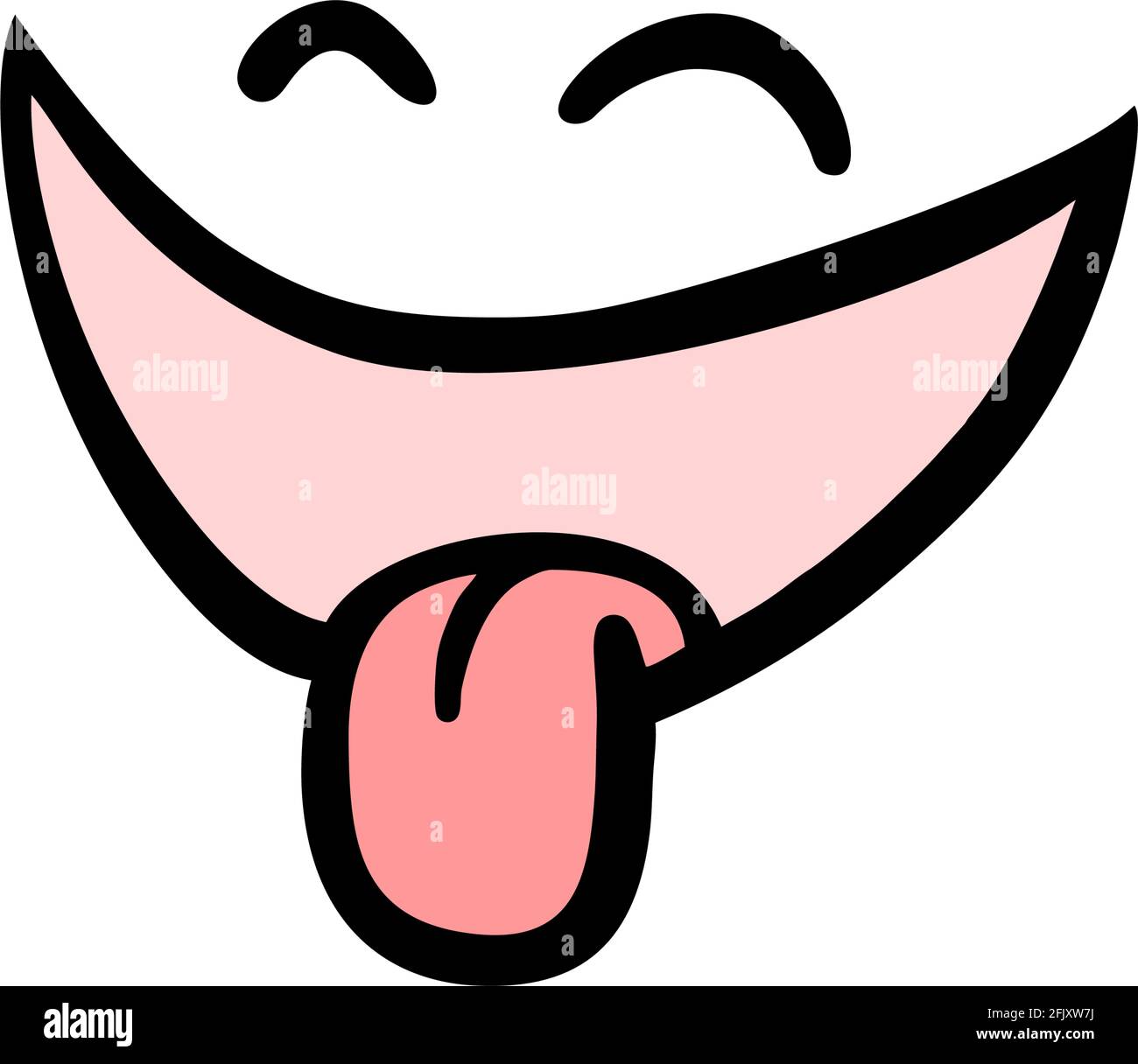 Funny face kid Cut Out Stock Images & Pictures - Alamy