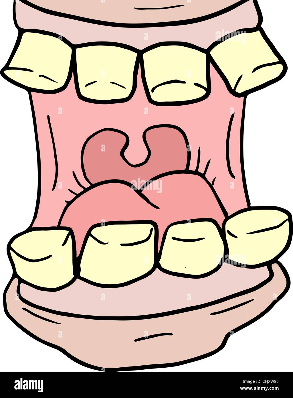 Mouth open vector vectors hi-res stock photography and images - Alamy