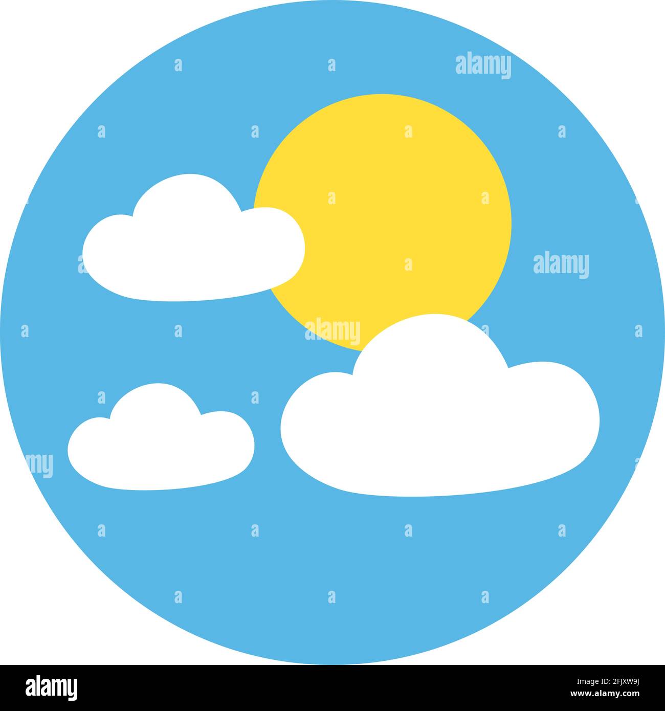 sunny day symbol Stock Vector Image & Art - Alamy