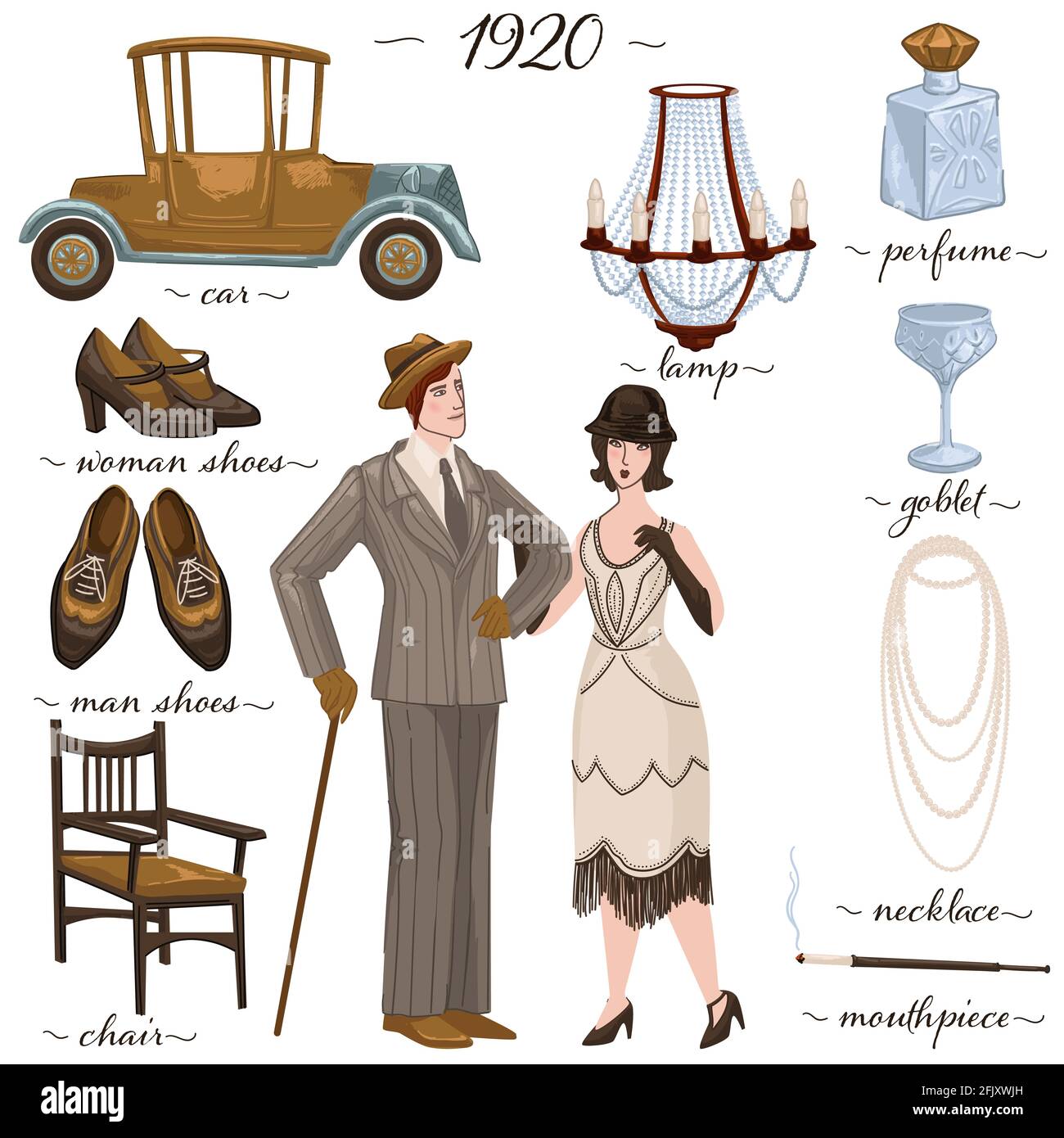 20s Fashion Accessories