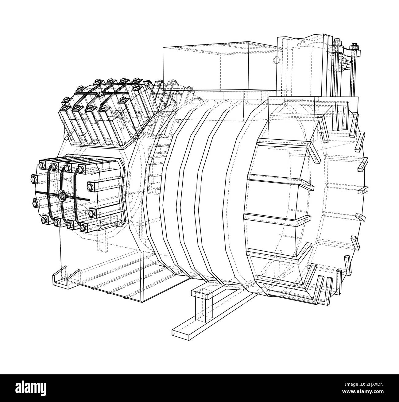Refrigeration Plant Stock Vector Images - Alamy