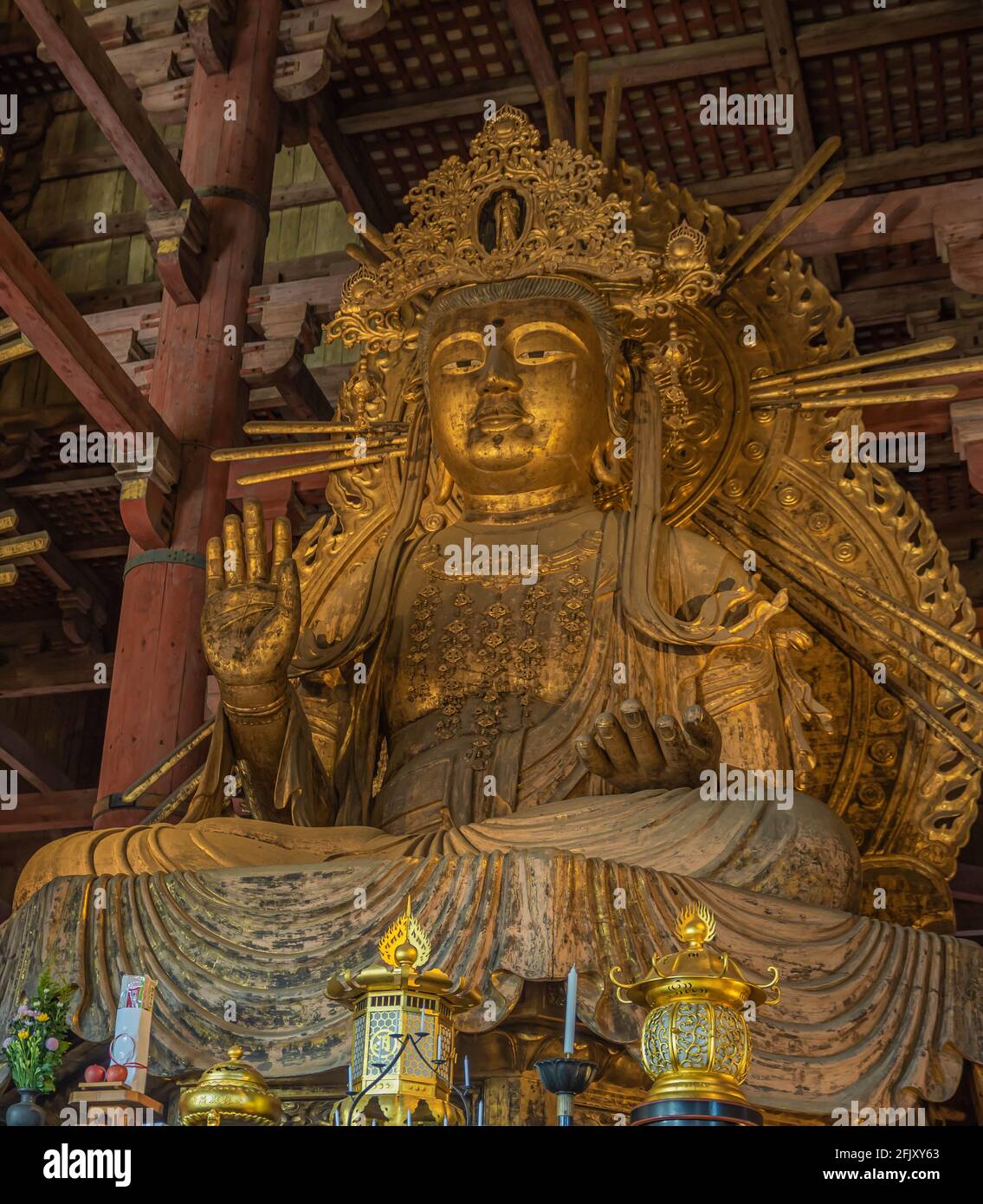 The great buddha temple of Japan Stock Photo - Alamy
