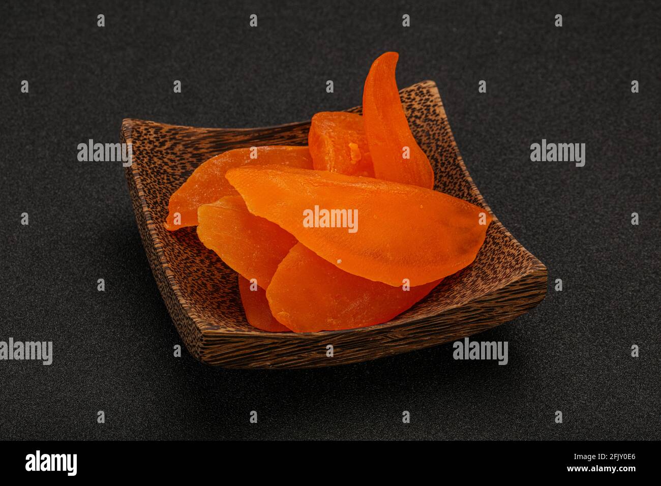 Dry sweet mango tropical fruit dessert Stock Photo - Alamy