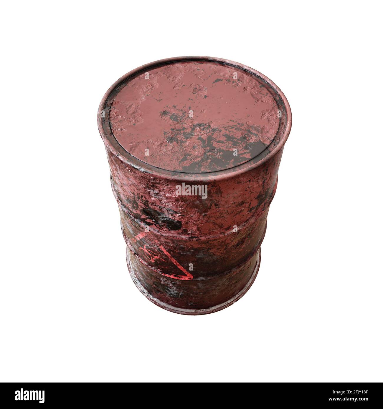 Oil barrel and gas industry manufacturing and trading business concept ...