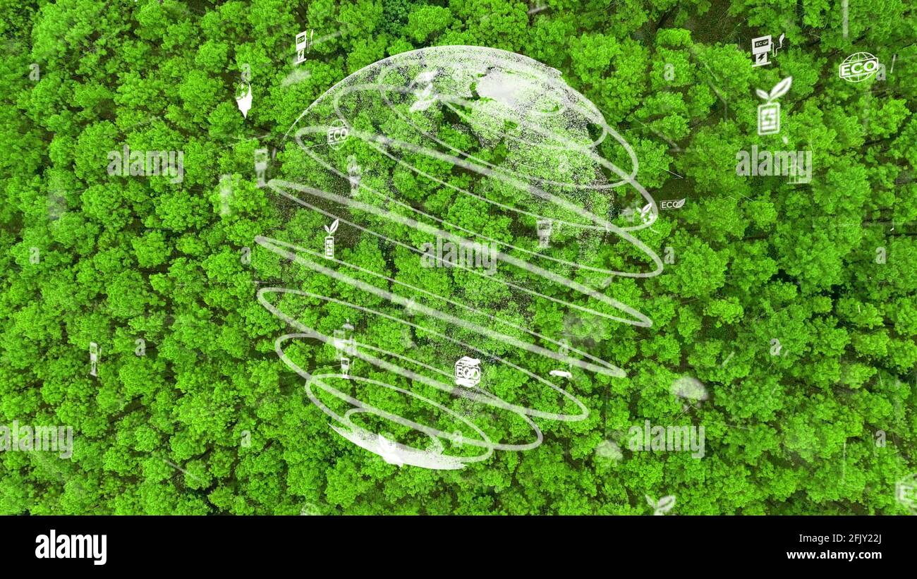 Future environmental conservation and sustainable ESG modernization ...