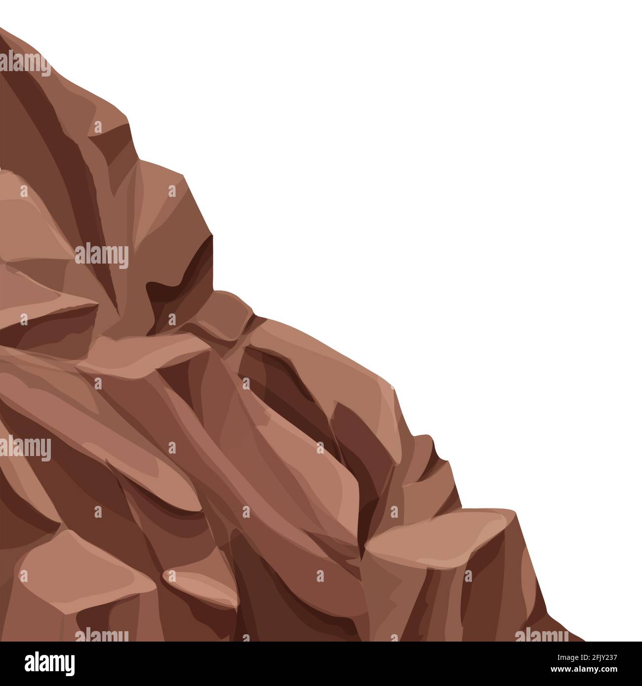 Cliff rock fall Stock Vector Images - Alamy