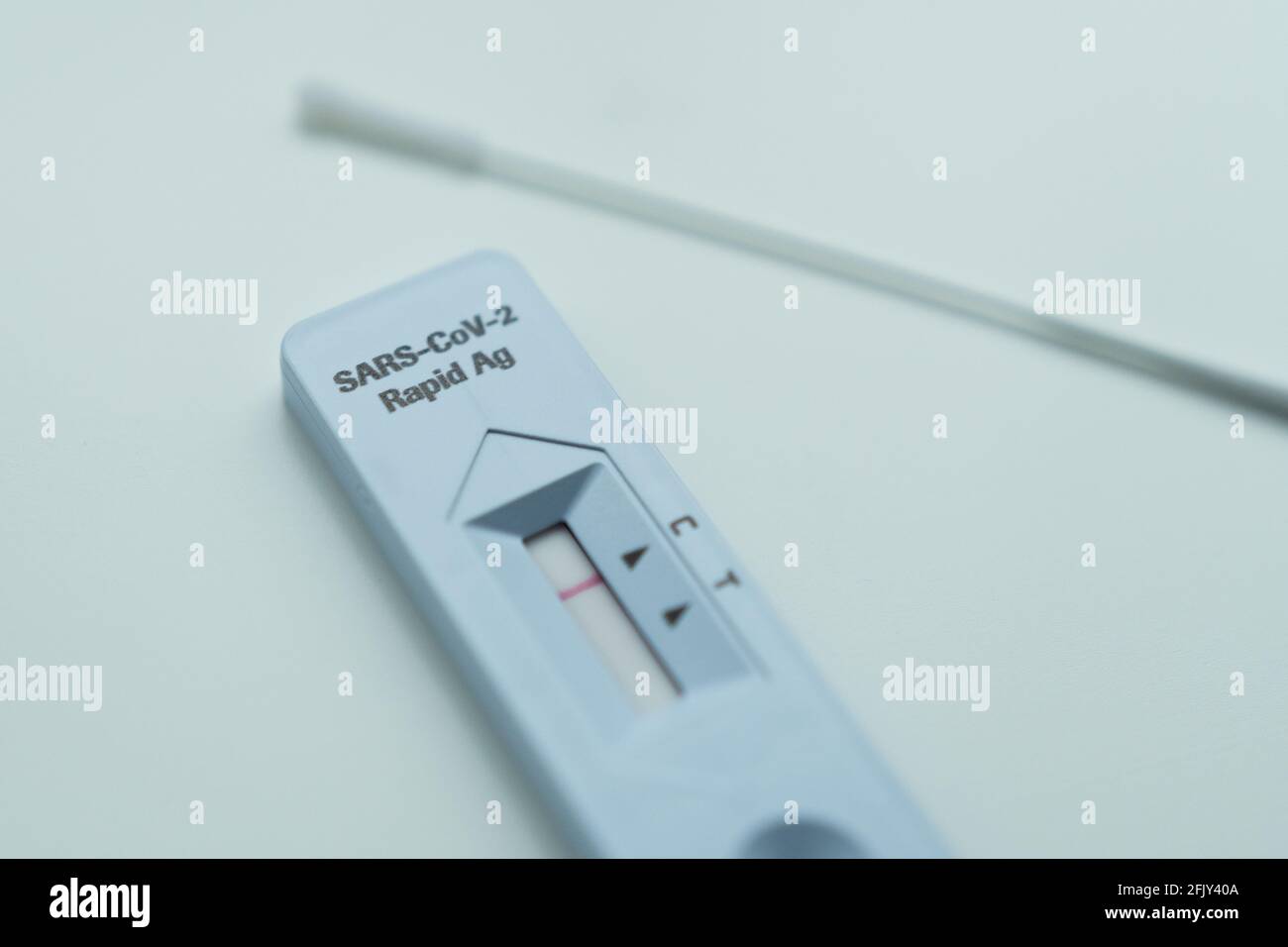 Negative SARS-CoV-2 Rapid Antigen Test Stock Photo - Alamy