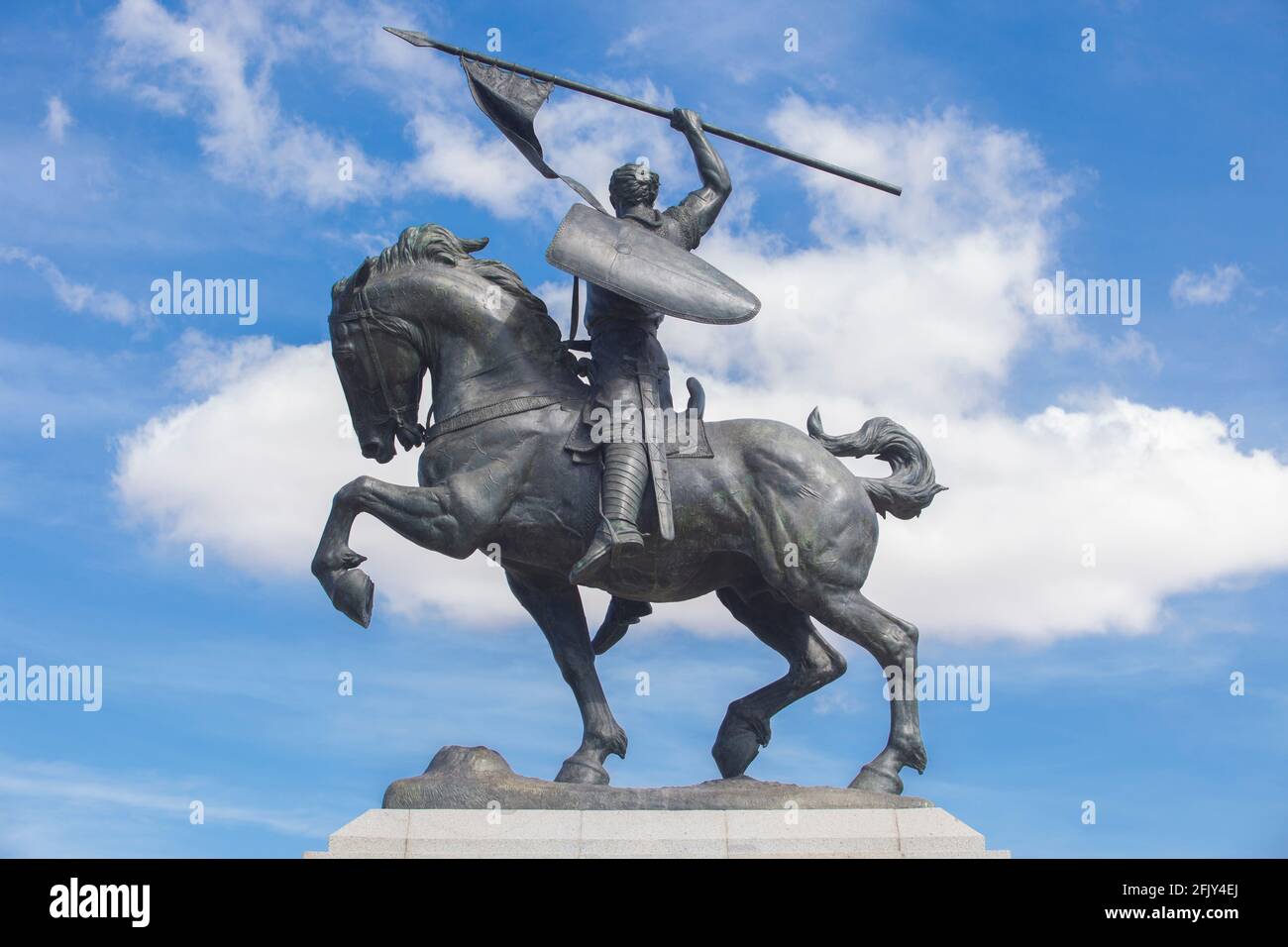 El Cid Campeador equestrian Statue. Sculpted by Anna Hyatt Huntington ...
