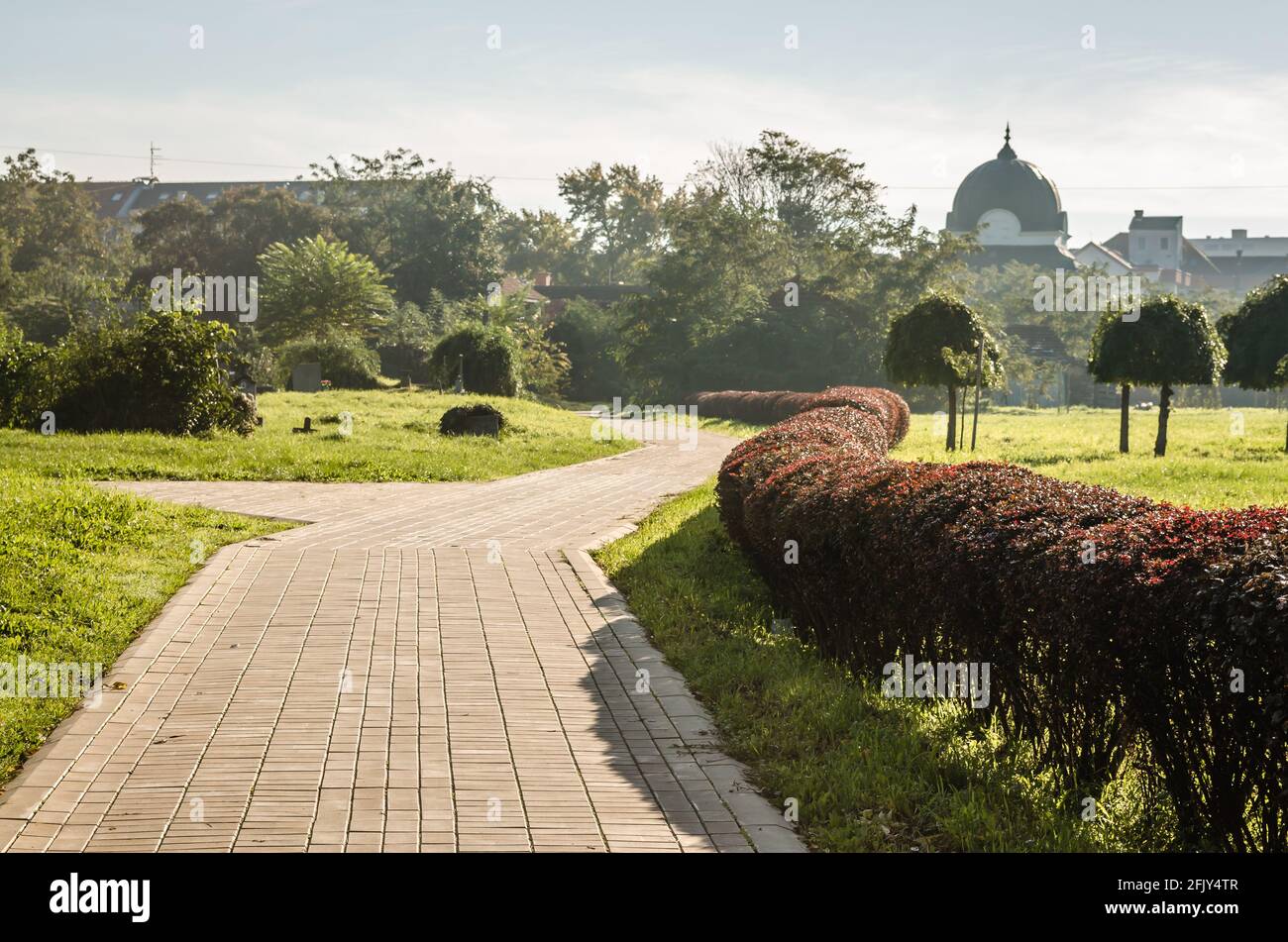 Sad autumn city hi-res stock photography and images - Alamy