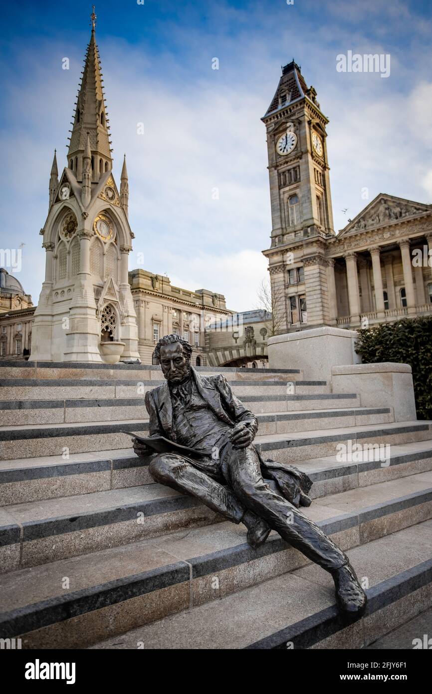 Chamberlain Square, Birmingham Stock Photo - Alamy