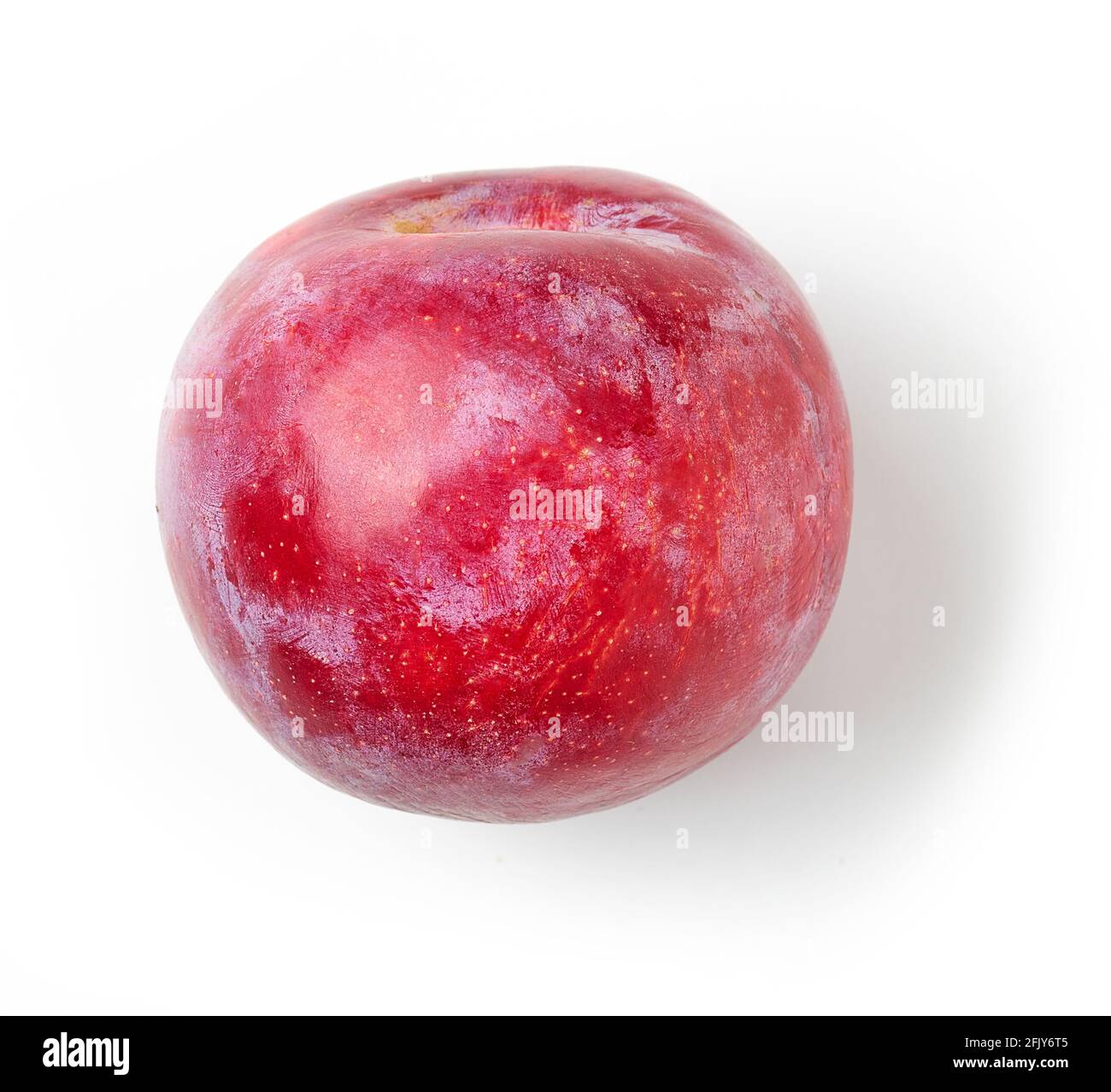 Ripe red plum hi-res stock photography and images - Alamy