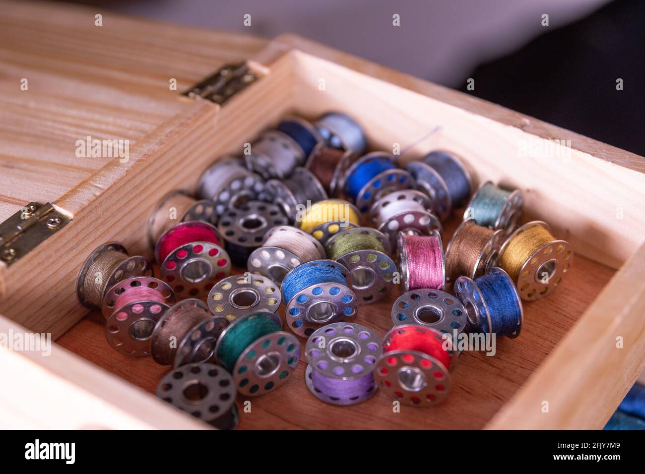 Sewing sew box hi-res stock photography and images - Alamy