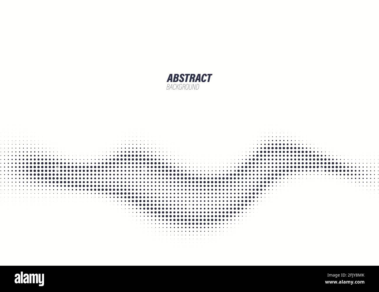 Halftone wave background. Curved gradient wava texture or pattern ...