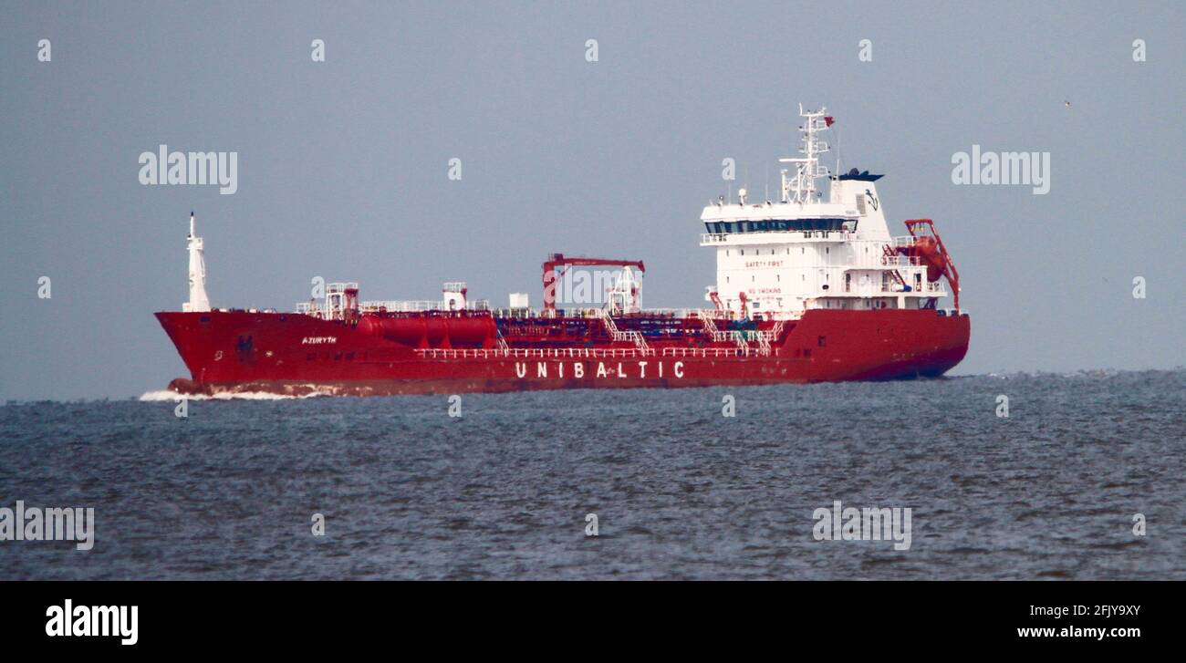 RFA TIDEFORCE AND OTHER SHIPS IN IRISH SEA Stock Photo - Alamy