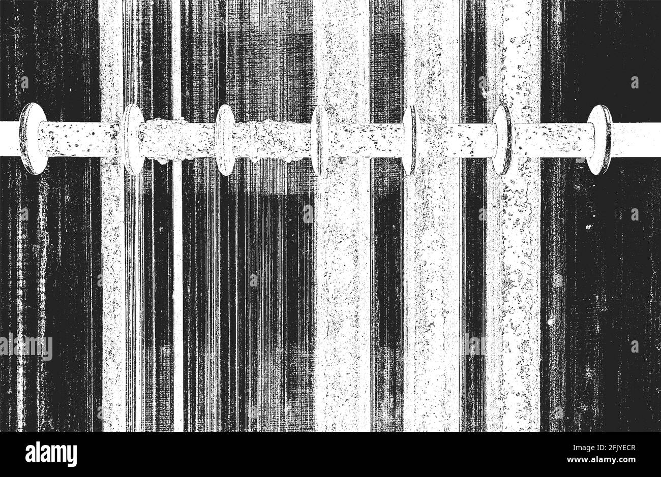Distressed overlay texture of rusted peeled metal, pipes grunge ...