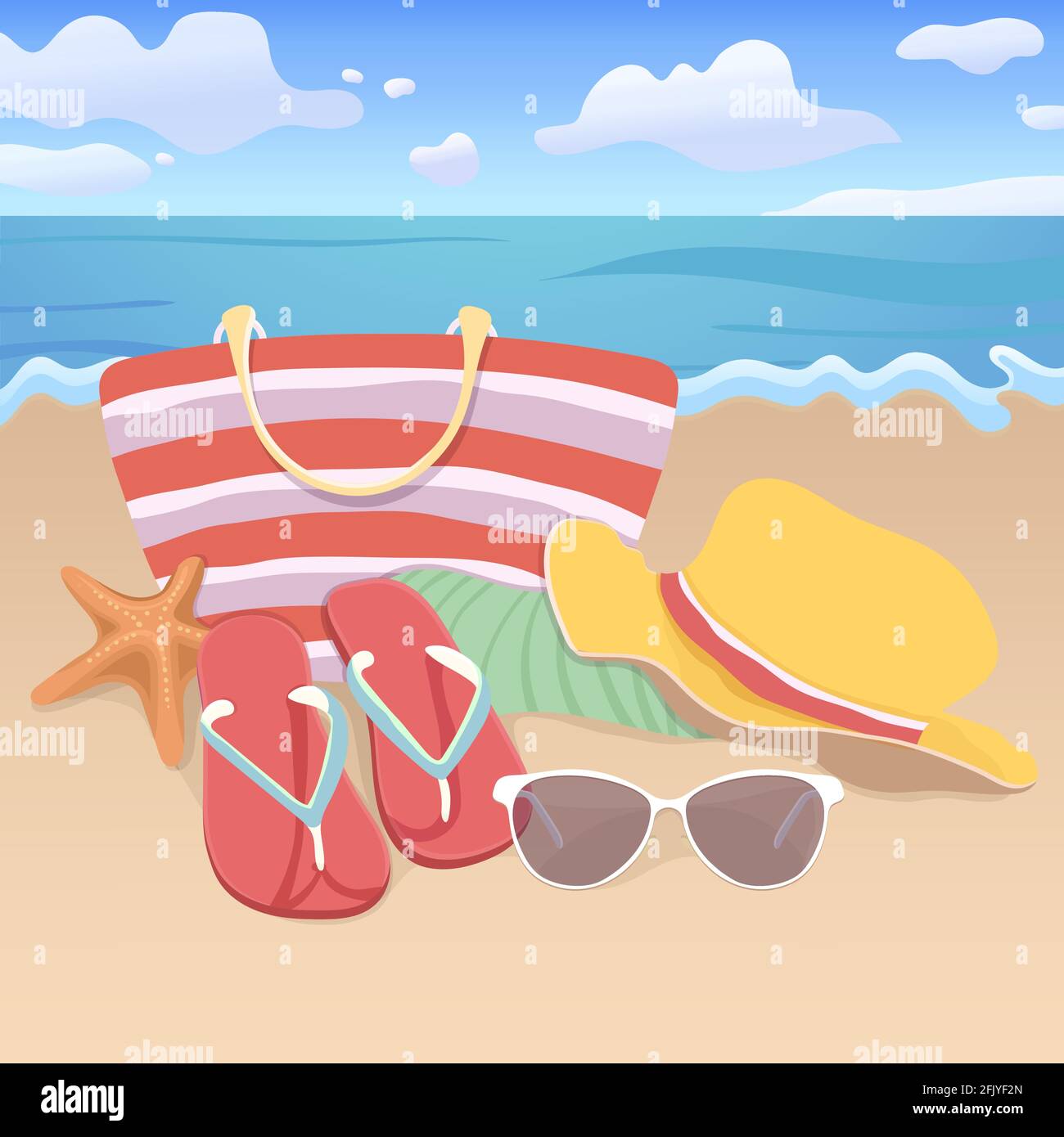 Female sea swim Stock Vector Images - Alamy