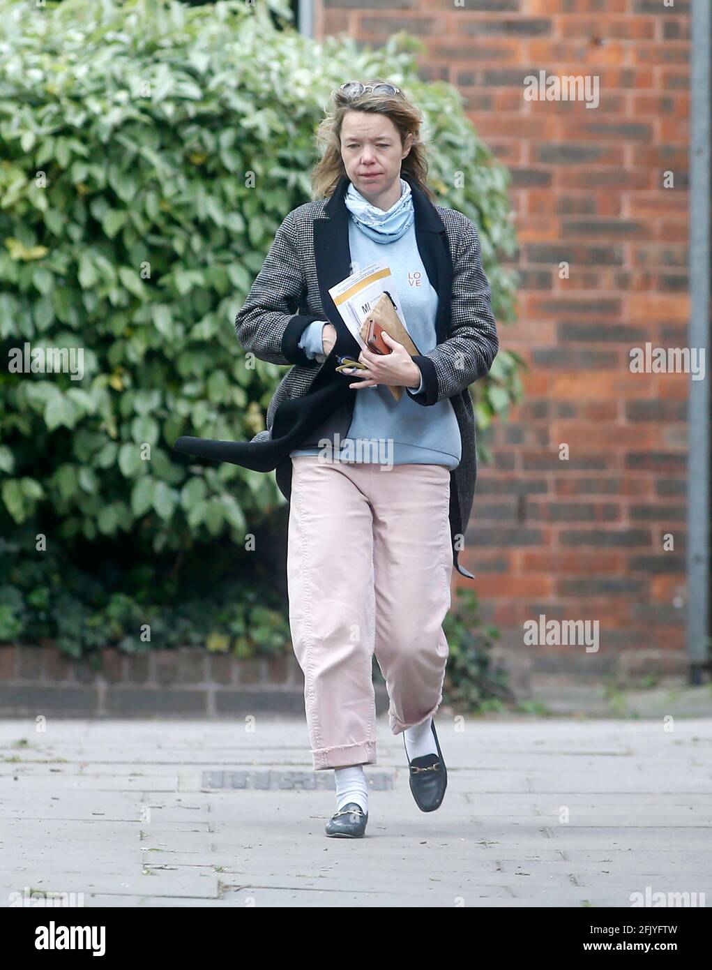 Anna Martin Maxwell star of BBC show Line of Duty out shopping in ...