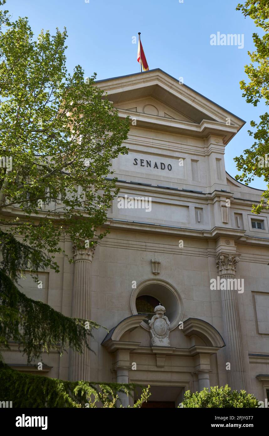 Parliament building madrid hi-res stock photography and images - Alamy