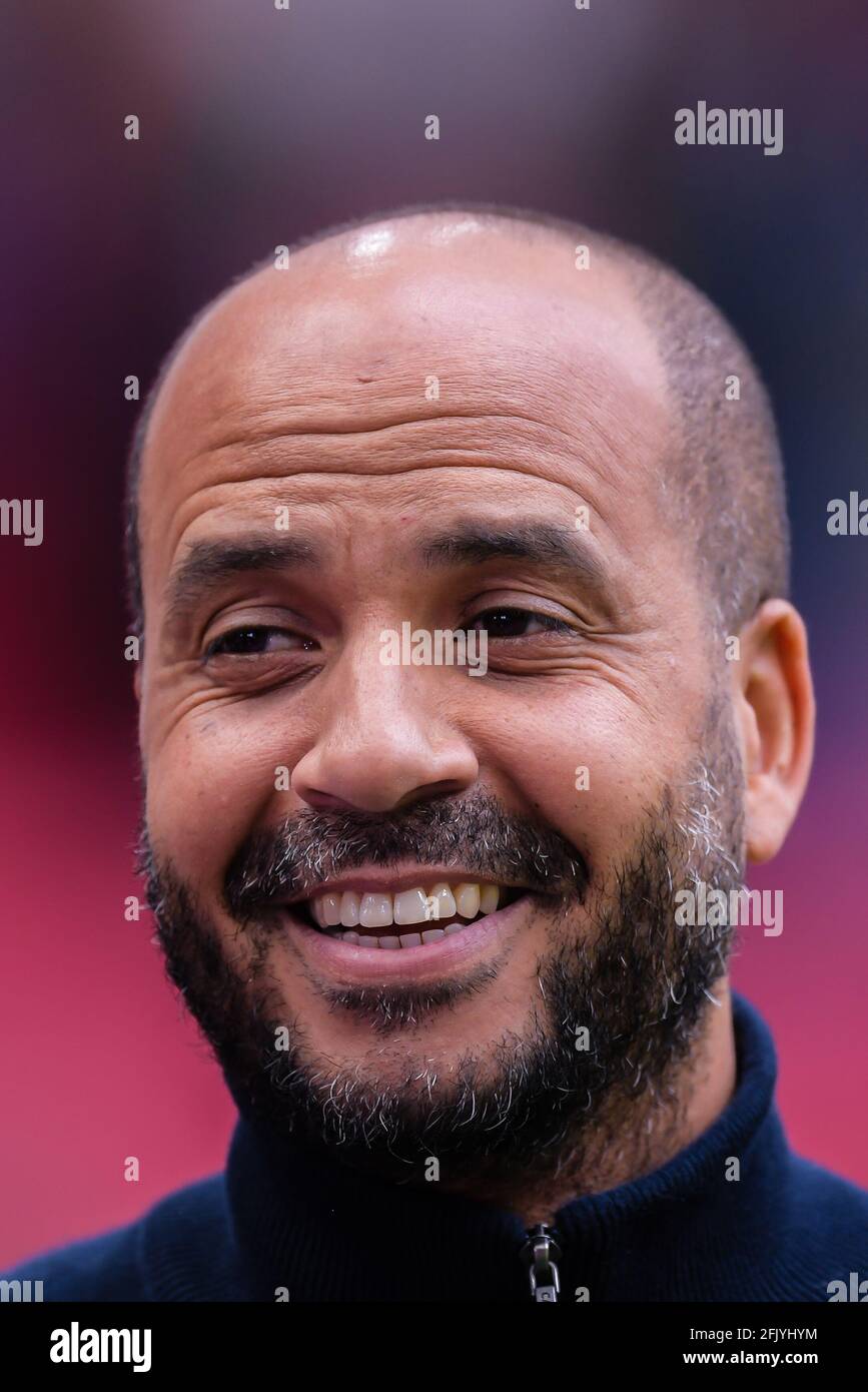 AMSTERDAM, NETHERLANDS - APRIL 25: trainer / coach Pascal Jansen of AZ ...