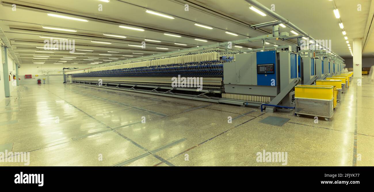Cotton spinning industry hi-res stock photography and images - Alamy
