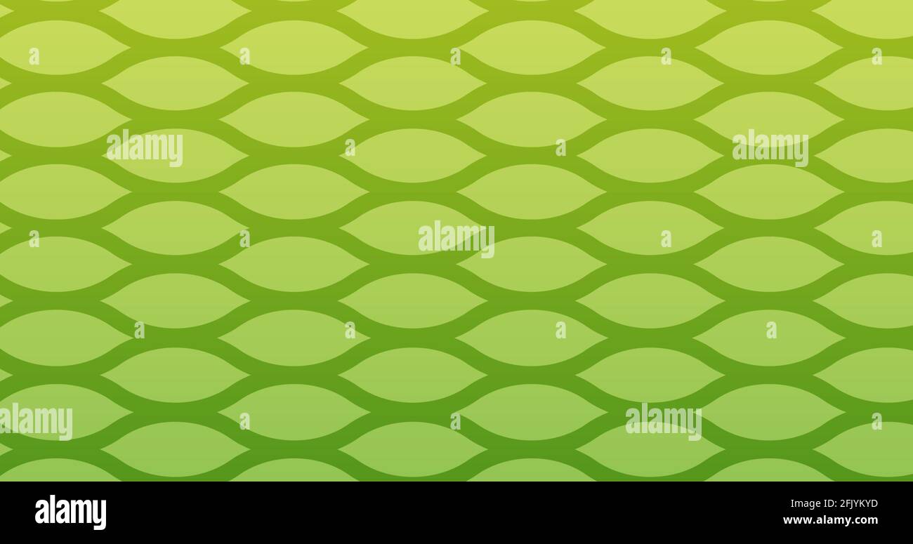 Illustration of rows of green mesh on light green background Stock ...