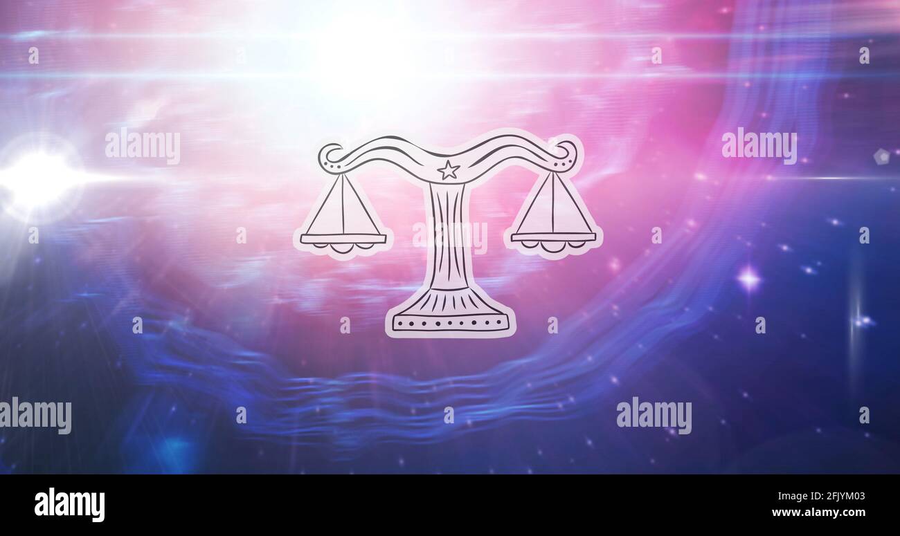 Libra star sign hi-res stock photography and images - Alamy