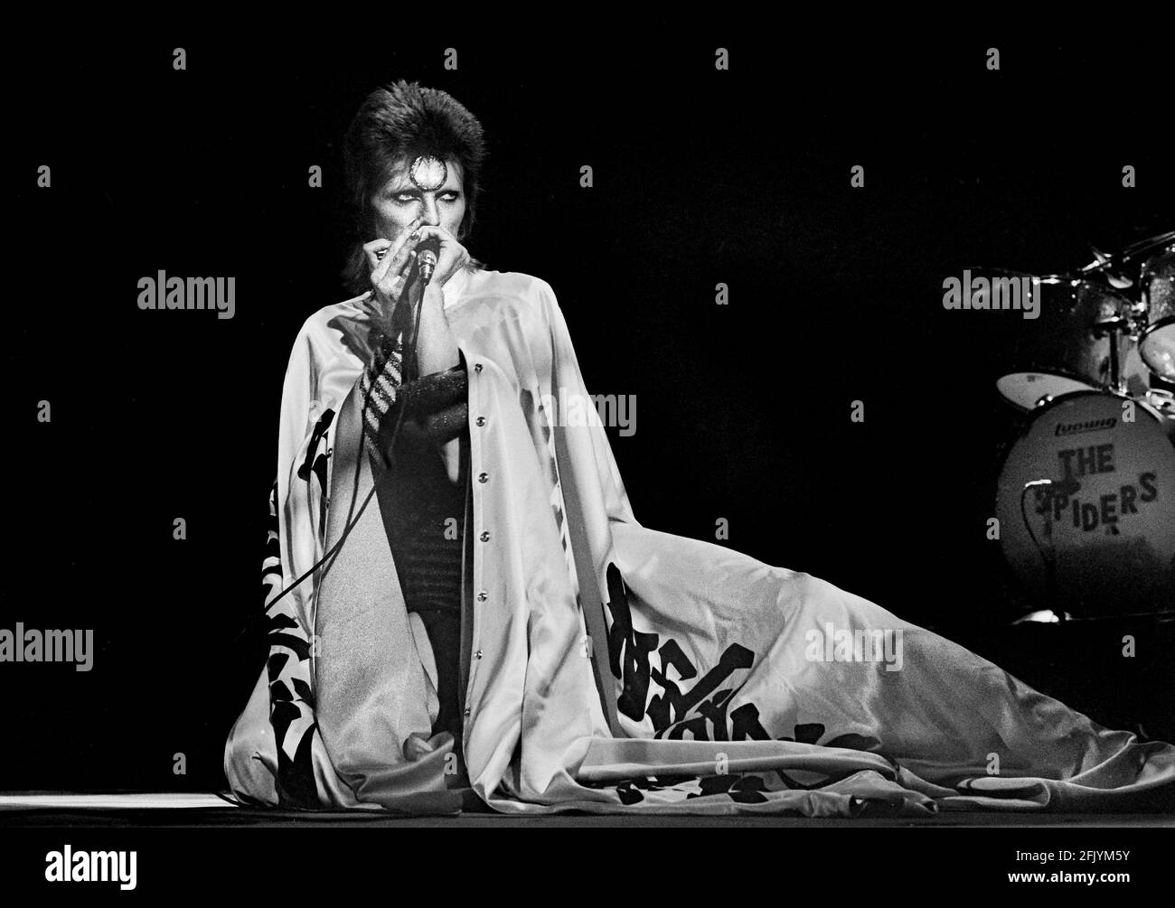 Ziggy stardust and the spiders from mars 1973 hi-res stock photography ...