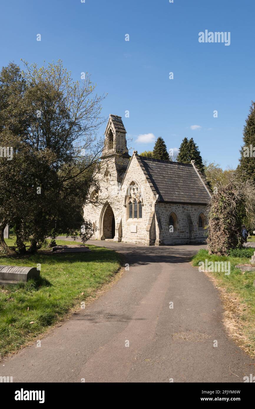 The ragstone chapels at Putney Lower Common Cemetery, Lower Common ...