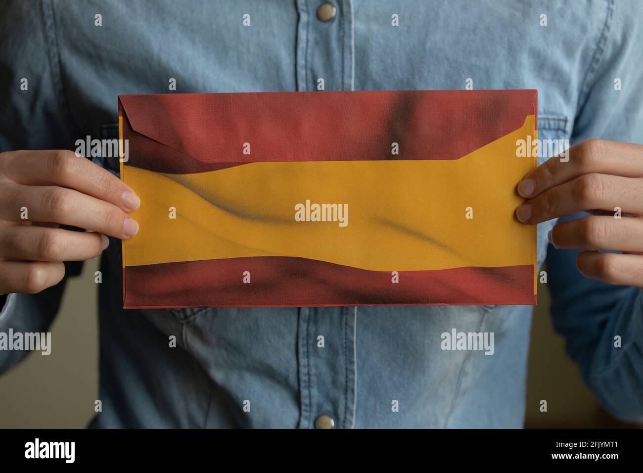 Madrid, Spain - April 27, 2021: Electoral propaganda, political ...